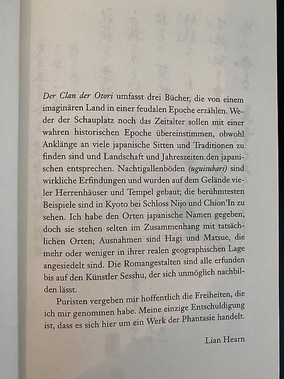 Lian Hearn: Der Clan der Otori (4 Bücher) (Gebraucht) in Olten für CHF ...