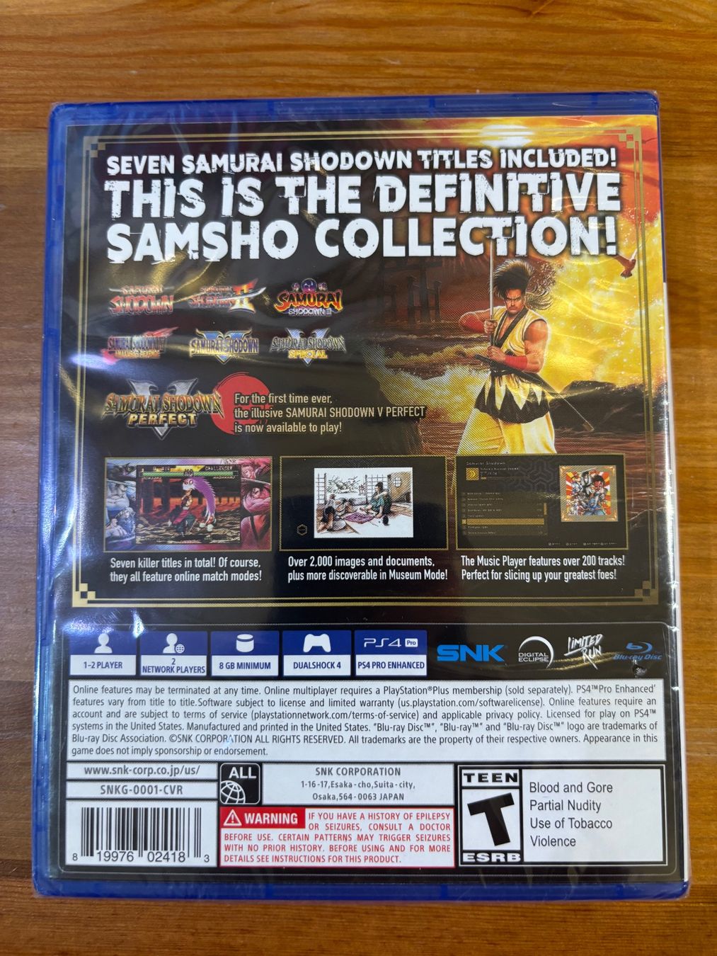 Samurai Shodown Collection [PS4][Limited Run] - NEU (Neu und ...