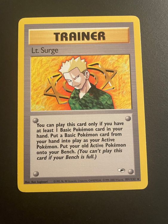 LT. SURGE 101/132 Gym Heroes | Kaufen auf Ricardo