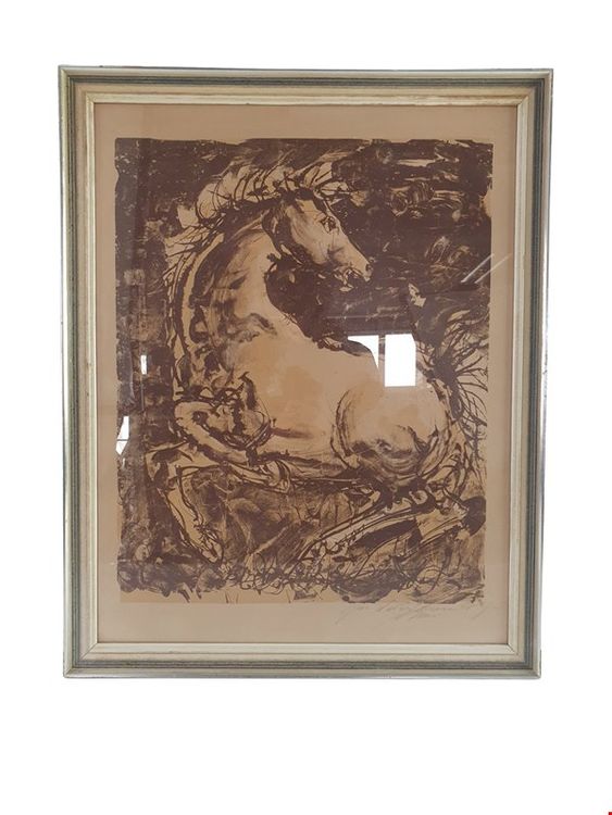 HANS ERNI - Pferde Einzellithographie | Kaufen auf Ricardo