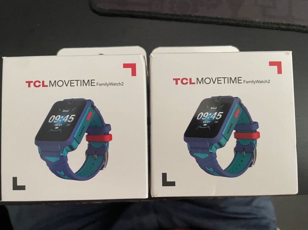 2x TCL Movetime Family Watch 2 MT42X Blau | Kaufen auf Ricardo