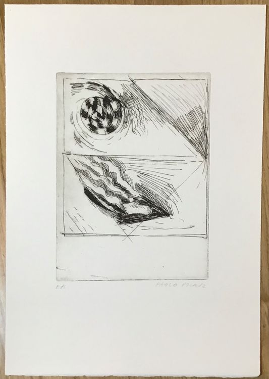 Paolo POLA (1942) Sehr Seltener Radierung Handsigniert (Gebraucht) in Root für CHF 60 – mit ...
