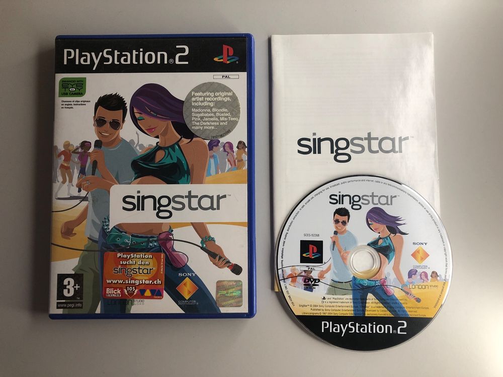 Singstar - PS2 (Gebraucht) in St.gallen für CHF 5 – mit Lieferung auf ...
