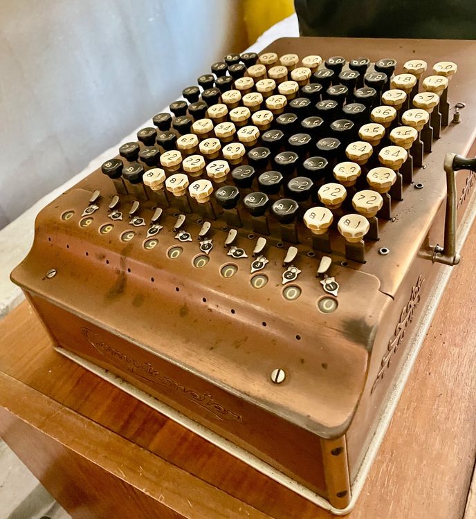 Comptometer-Rechner aus Kupfer, USA | Kaufen auf Ricardo