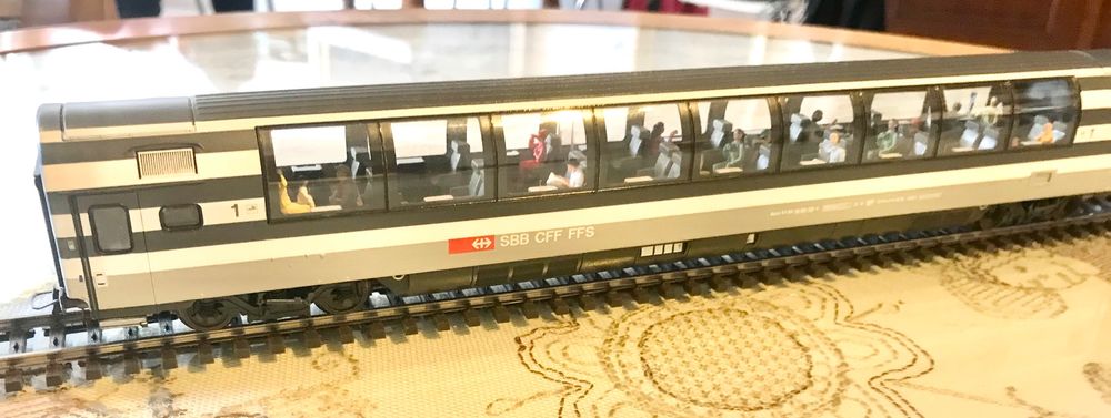 SBB Personenwagen Roco44769 Gotthard Panoramaexpress H0 DC (Neu und originalverpackt) in ...