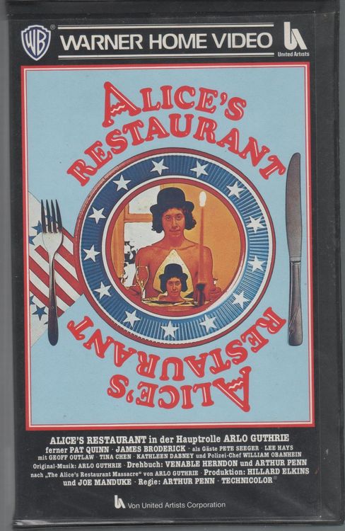 Alice's Restaurant (USA 1969) Warner Home Video VHS PGV99423 (Gebraucht ...
