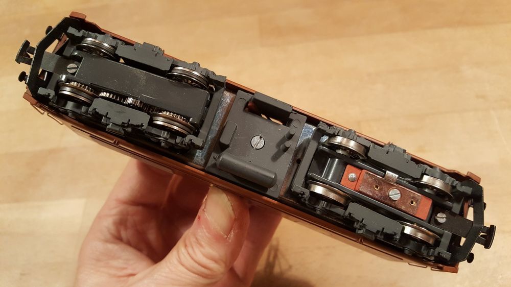 Modellbahnlokomotive HAG Nr.181 Re 4-4 BLS 162 braun (Gebraucht) in ...