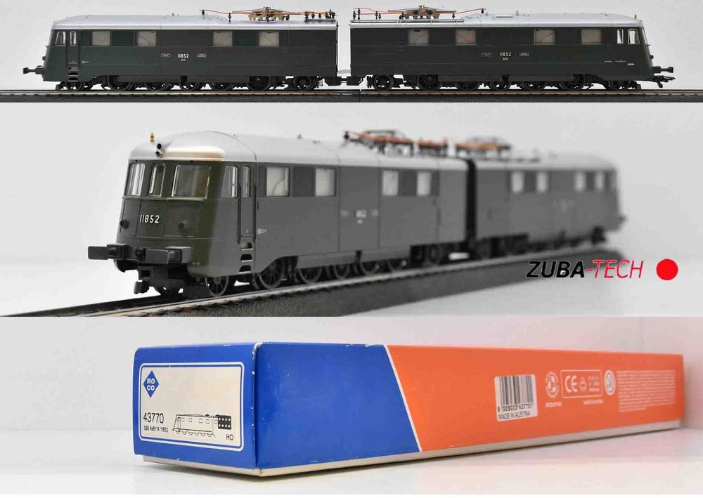 Roco 43770 E-Lok Ae 8/14 SBB Landi Lok H0 GS Digital mit OVP (Gebraucht ...
