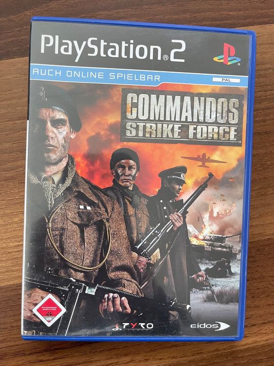 PS2 PAL: Commandos STRIKE FORCE mit OVP und Anleitung (Gebraucht) in für CHF 1 – mit Lieferung ...