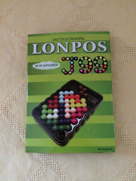 Das tolle Denkspiel LONPOS J99 - 99 2D Aufgaben, ab 6 Jahren (Neu ...