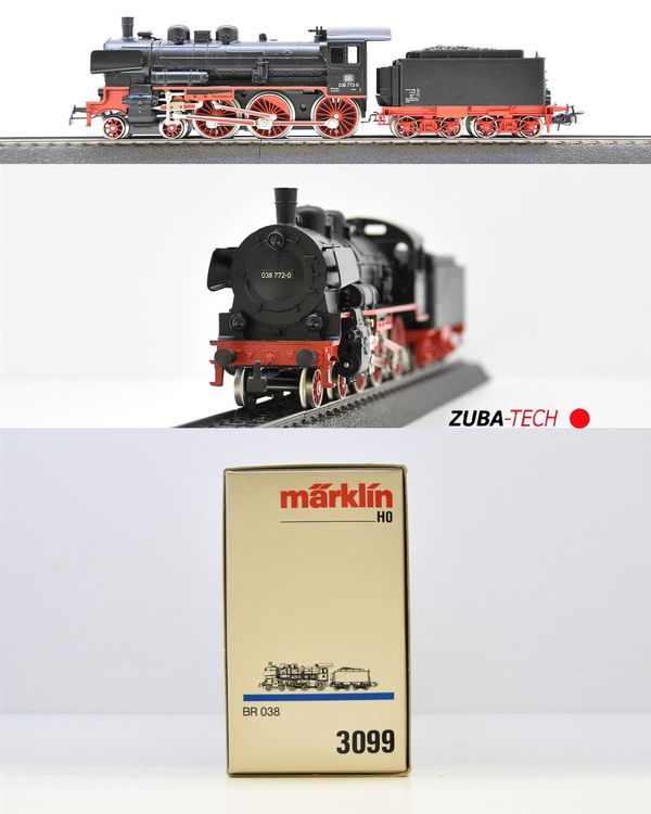 Märklin 3099 Dampflok BR 038 DB H0 WS OV (Gebraucht) in St. Gallen für CHF 54.5 – mit Lieferung ...