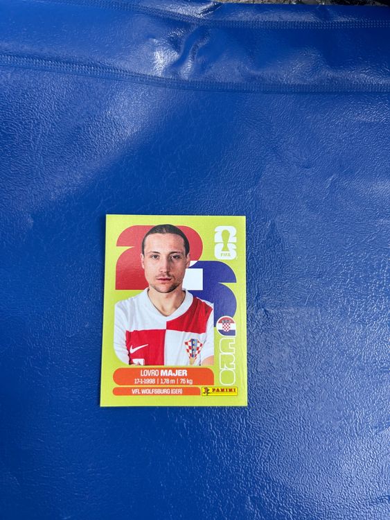 Panini FIFA 2026 Sticker: Lovro Majer, Kroatien - Selten! (Neu (gemäss ...