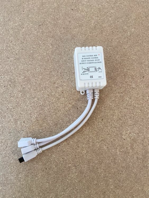 RGB Controller Box mit IR Fernbedienung 12V 12A (Gebraucht) in Stein am ...