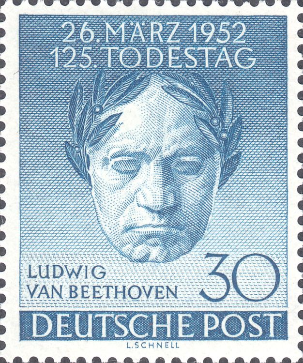 Berlin 87 125.Todestag von Ludwig van Beethoven postfrisch** (Neu (gemäss Beschreibung)) in ...