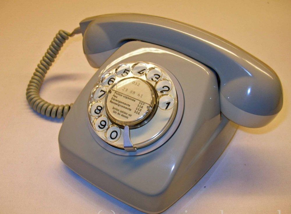 Téléphone des PTT suisses modèle T70 NS à cadran (1975) (Gebraucht) in ...