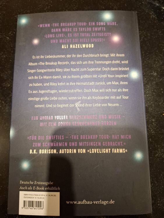 The Breakup Tour - Der Sound unserer Liebe, Roman (Gebraucht) in ...