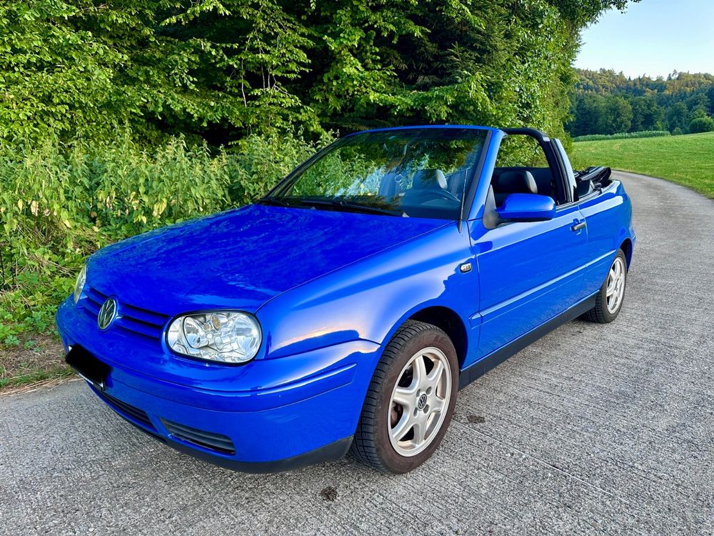 VW Golf Cabriolet 2000 Highline (Gebraucht) in Luzern für CHF 2490 ...