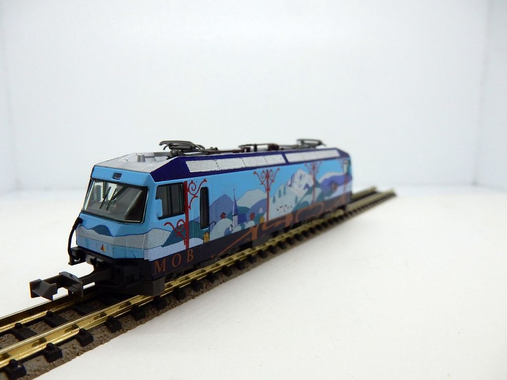 N- MOB - Ge 4/4 III 8001 - livrée 100 ans (Neuf (Voir description)) à ...