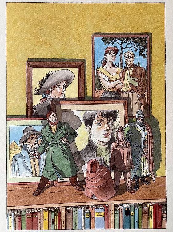 BD Cahier de dessins, Juillard signé (D'occasion) à Froideville pour ...
