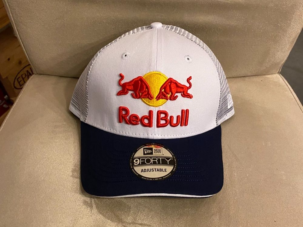 Red Bull Baseball Cap weiss-dunkelblau - COOL (Neu (gemäss Beschreibung ...