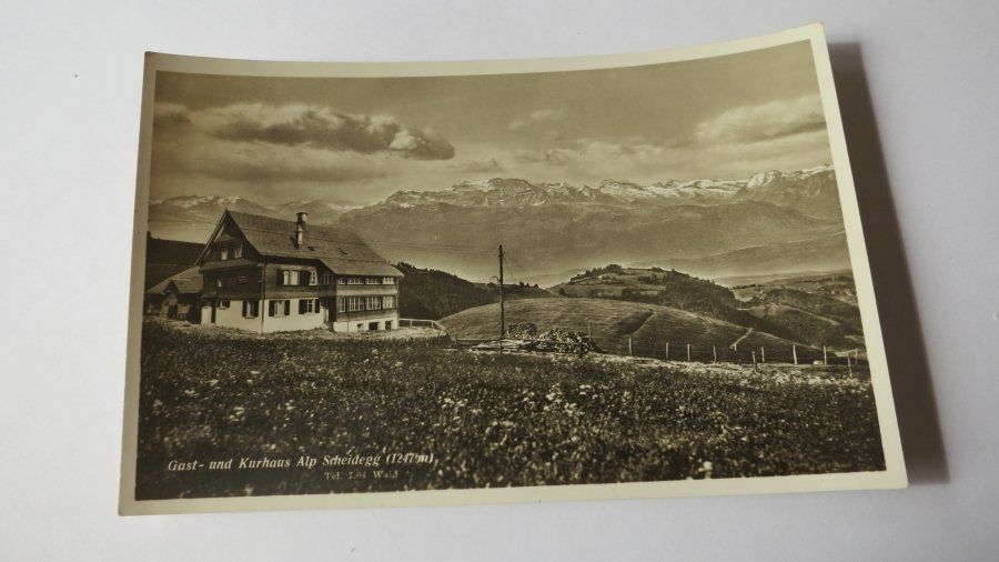 Wald / ZH - Alp Scheidegg - Gasthaus | Kaufen auf Ricardo