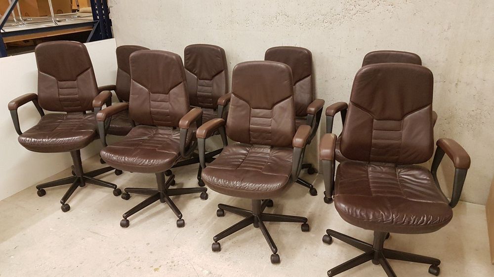 8 Bürostühle Giroflex Syntop (Defekt) in Frick für CHF 7 – nur Abholung ...