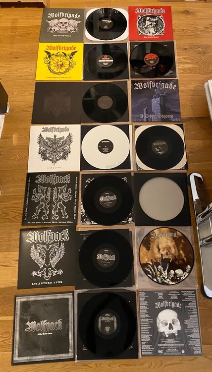 WOLFPACK/WOLFBRIGADE- SWE Crust Death Metal Collection 10LPs | Kaufen ...