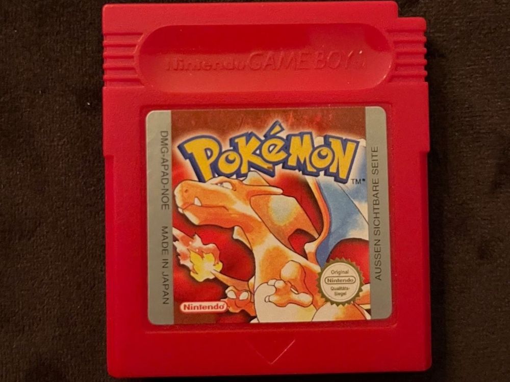 Pokemon Red Version / rot Gameboy mit Hülle | Kaufen auf Ricardo
