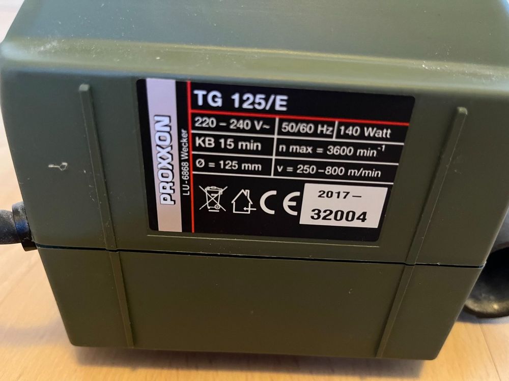 Tellerschleifer Proxxon TG 125/E Tellerschleifgerät | Kaufen auf Ricardo