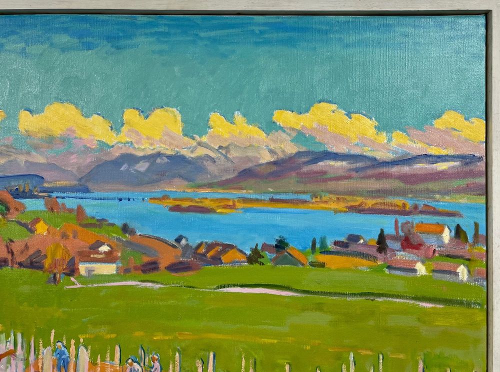 Karl Landolt (1925-2009) grosses Gemälde (Gebraucht) in Root für CHF 2815 – mit Lieferung auf ...