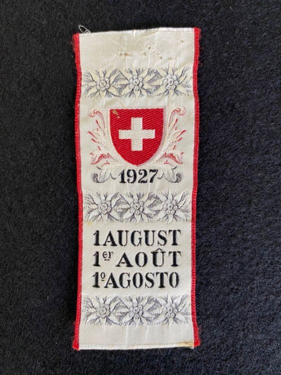 1. August Abzeichen 1927 (Gebraucht) in Chur für CHF 18 – mit Lieferung ...