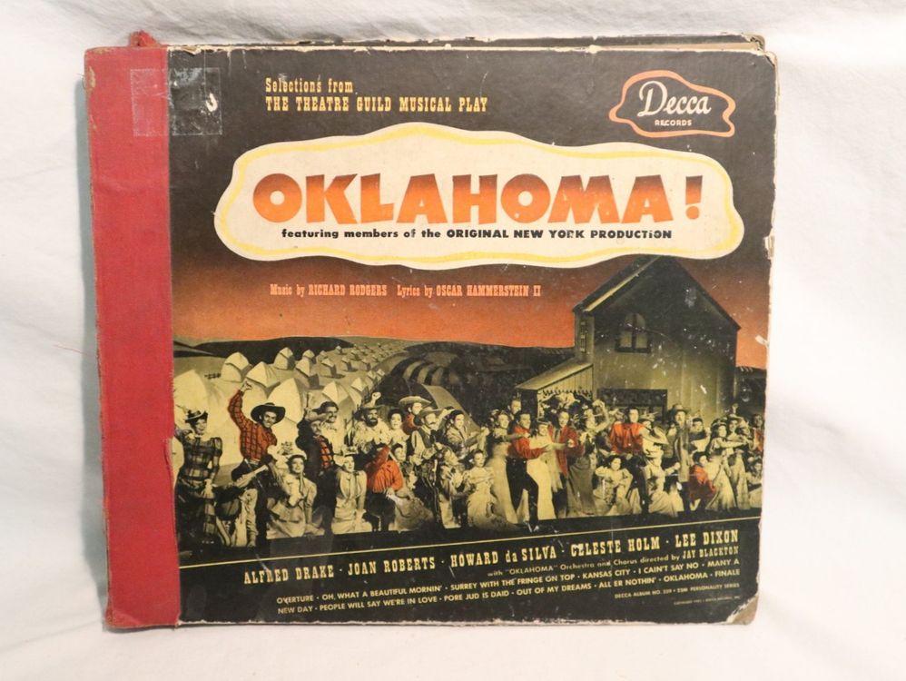Schellack Plattenset Oklahoma Musical 5 Schallplatten (Gebraucht) in ...