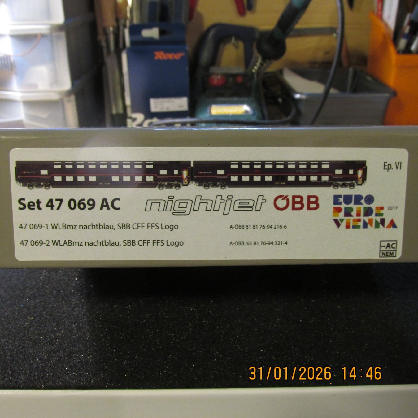 LS-Models HO Set 47 069 AC Nightjet (Neu (gemäss Beschreibung)) in Galgenen für CHF 120.5 – mit ...