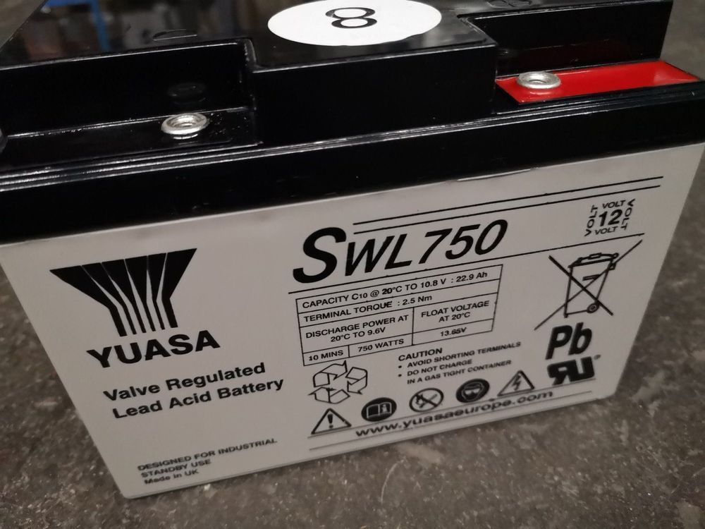 Yuasa Batterie 12volt/25Ah | Kaufen auf Ricardo
