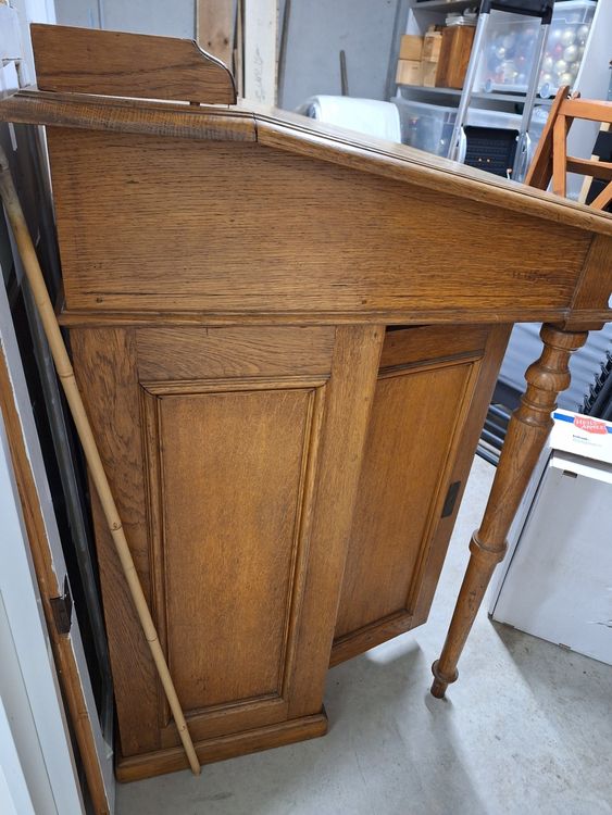 Pult, Stehpult aus Eiche, ca. anfangs 19. Jahrhundert (Gebraucht) in ...