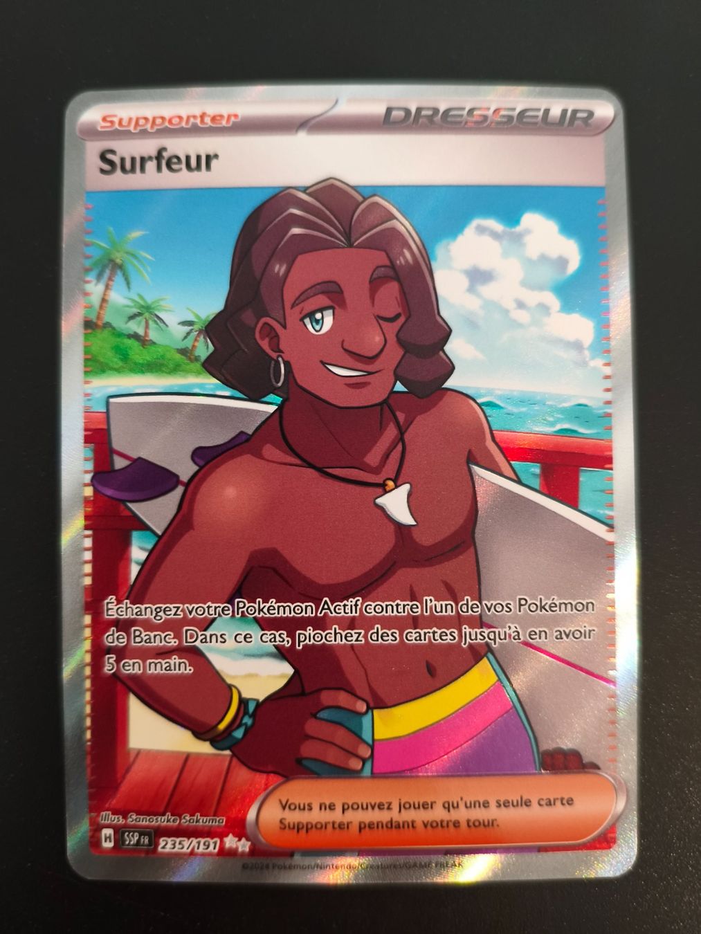 Pokémon Étincelles déferlantes: Surfeur 235/191 FR (D'occasion) à ...