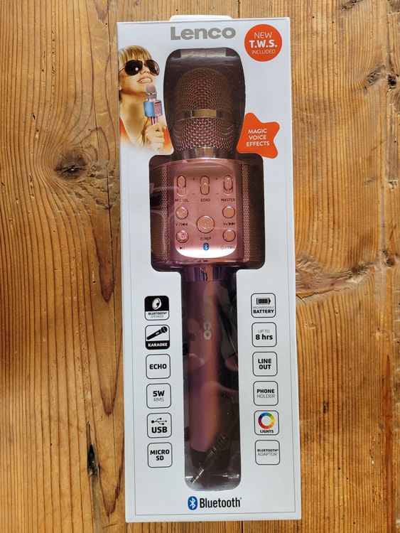 Lenco BMC 090 Karaoke Mikrofon (Neu (gemäss Beschreibung)) in Maur für ...