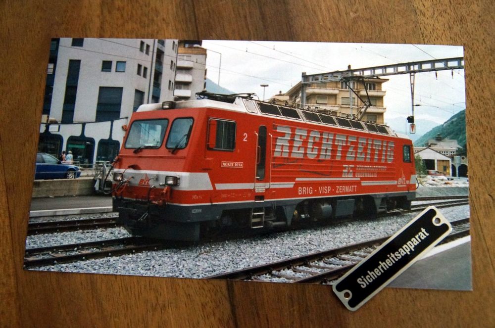 Brig-Visp-Zermatt HGe 4/4 (Foto) (Gebraucht) in Schönenwerd für CHF 5 ...