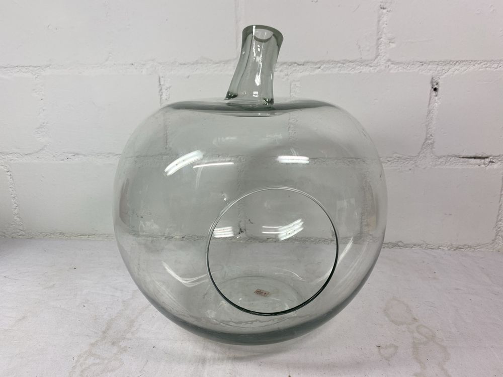 Dekorative Glas-Apfel Vase für Pflanzen oder Gestecke (Gebraucht) in ...