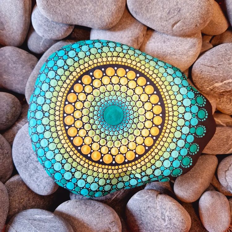 Mandala Stein (Neu und originalverpackt) in Buchs für CHF 25 – mit Lieferung auf Ricardo kaufen