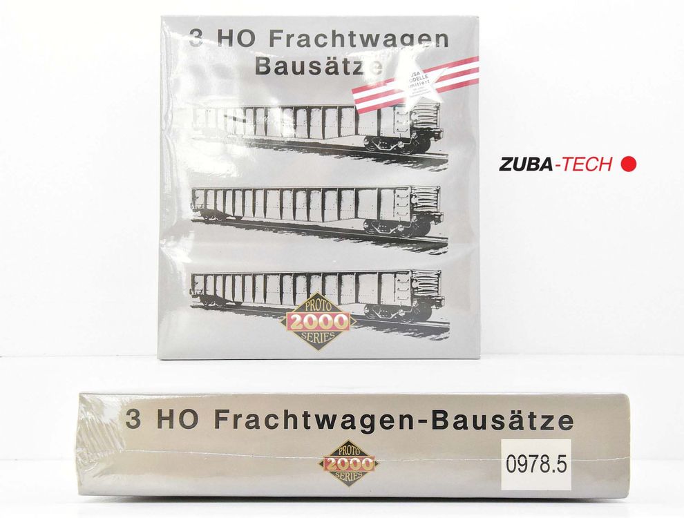 Life-Like/Brawa 0978.5 3x US-Frachtwagen Bausätze H0 mit OVP (Gebraucht ...