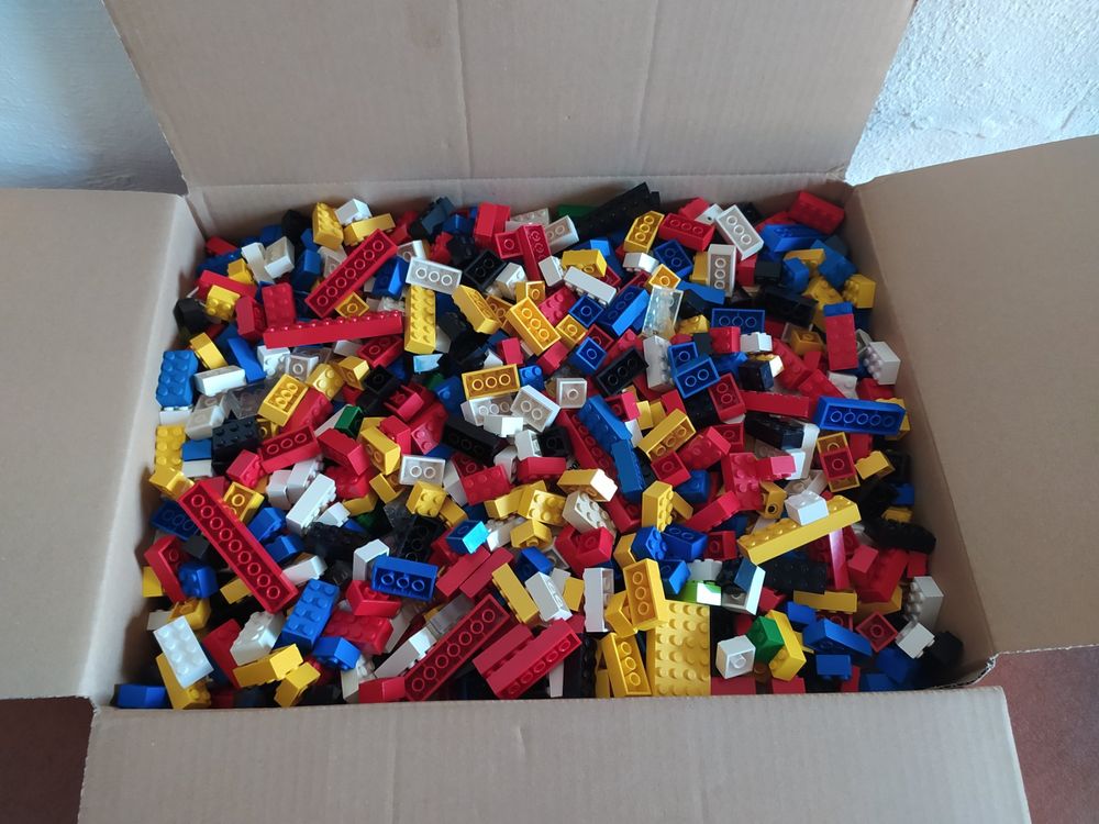 5 KG Lego Basics Steine (Gebraucht) in Bremgarten AG für CHF 120 – mit Lieferung auf Ricardo kaufen