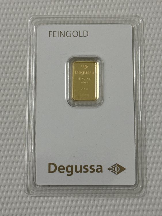 Degussa 2.5gr Fine Gold (Neu und originalverpackt) in Tavannes für CHF ...