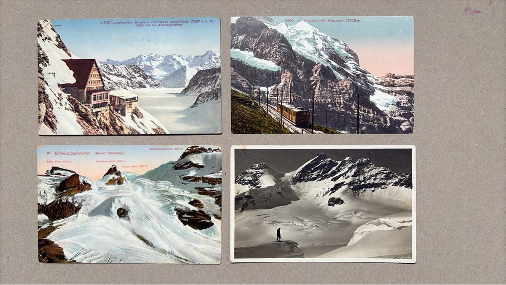 4 AK Jungfraujoch Jungfraubahn Berner Oberland (Gebraucht) in Au ZH für CHF 3 – mit Lieferung ...