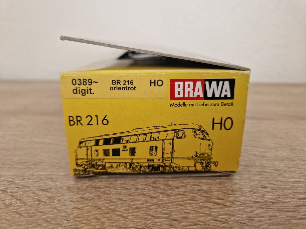 Brawa 0389 Diesellok BR 216 DB Digital H0 (Neuf avec emballage d ...