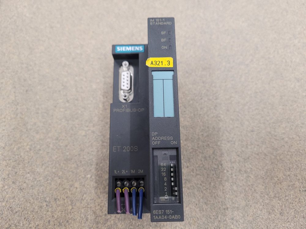 Siemens SPS Profibus ET 200S / 6ES7 151-1AA04-0AB0 (Gebraucht) in ...