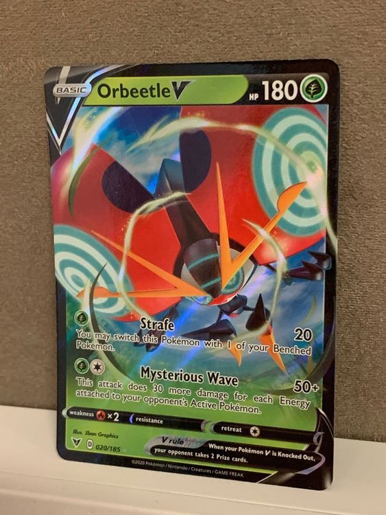 Orbeetle V ENG Vivid Voltage Pokemon 020/185 (Gebraucht) in Fislisbach ...