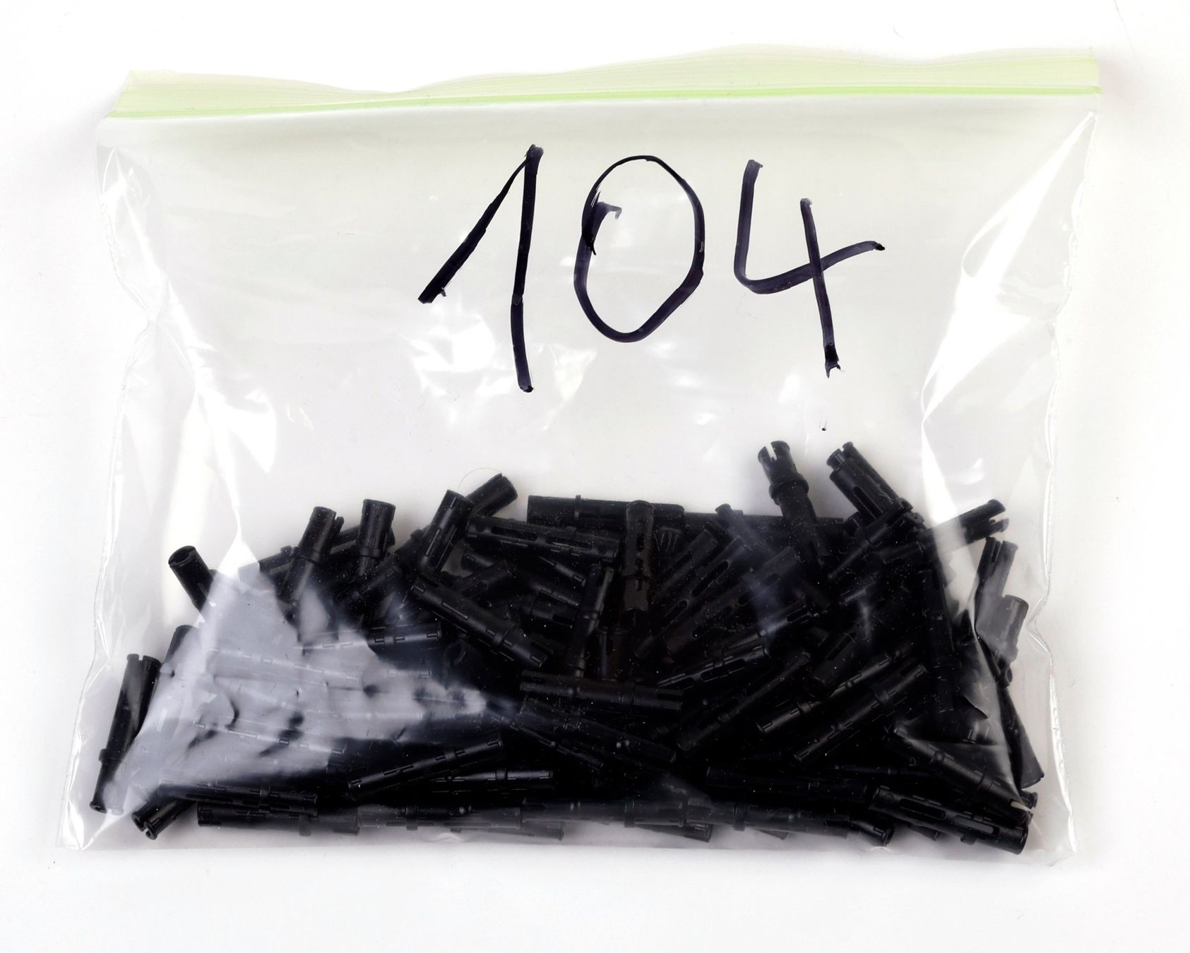 LEGO Technic, Pins 3L, mit Reibung, schwarz 104 Stk. selten (Gebraucht ...