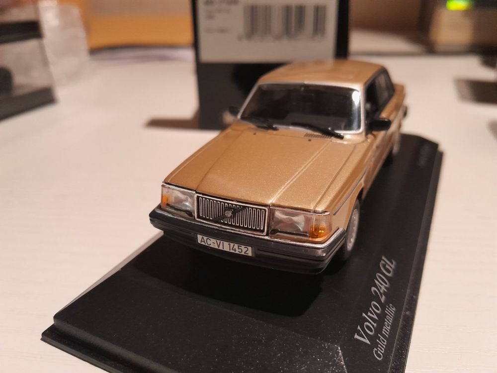 Minichamps 1:43 Volvo 240 GL 1986 Art.N° 400 171400 (Neu und ...