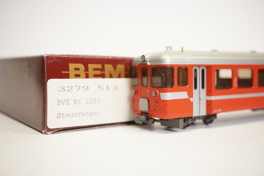 4∑ Bemo 3279 513 BVZ Steuerwagen BT 2253 | Kaufen auf Ricardo